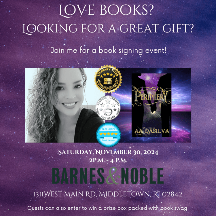 Events, Signings, & Giveaways – AA DaSilva